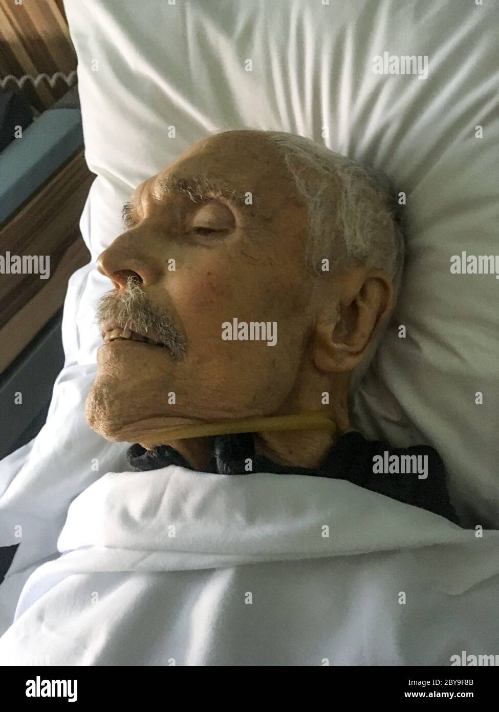 "END of LIFE", Photo essay on a man at end-of-life, Lyon, France Stock ...