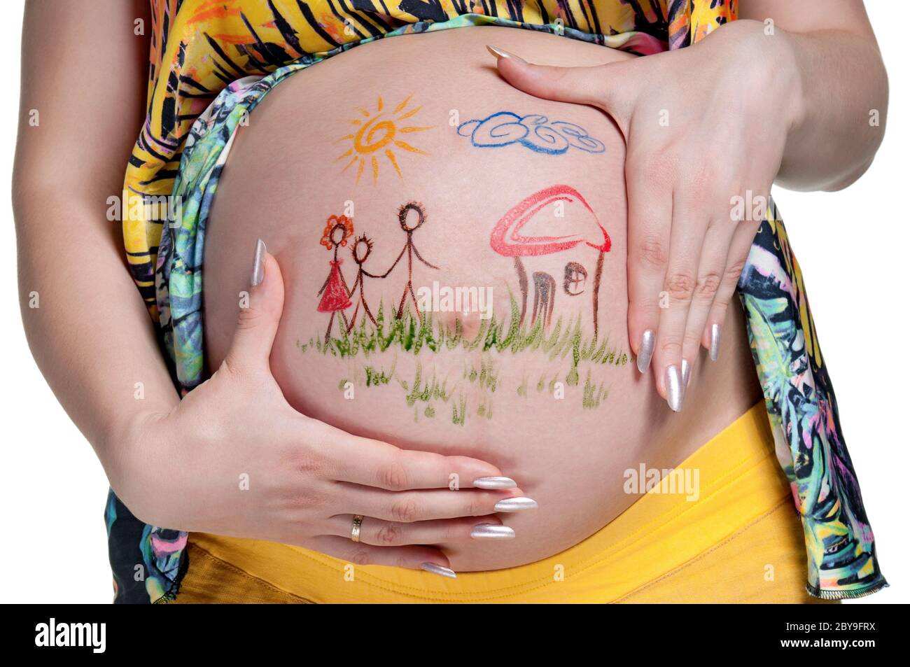 Mommy drawing hi-res stock photography and images - Alamy