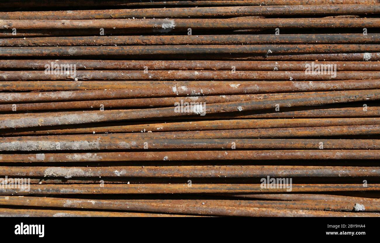Steel rod Texture Stock Photo - Alamy