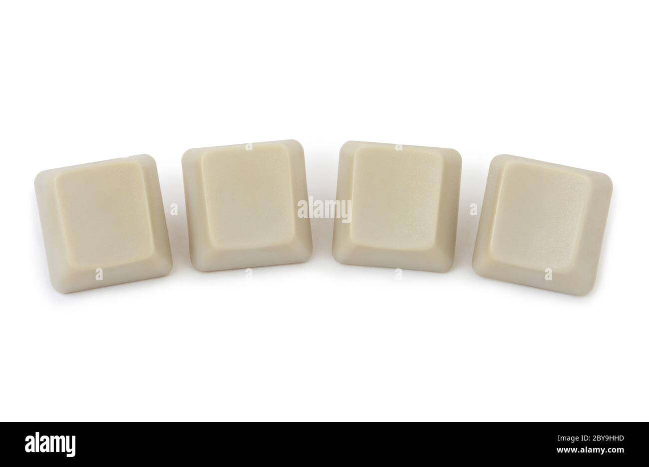 Four blank computer buttons Stock Photo - Alamy