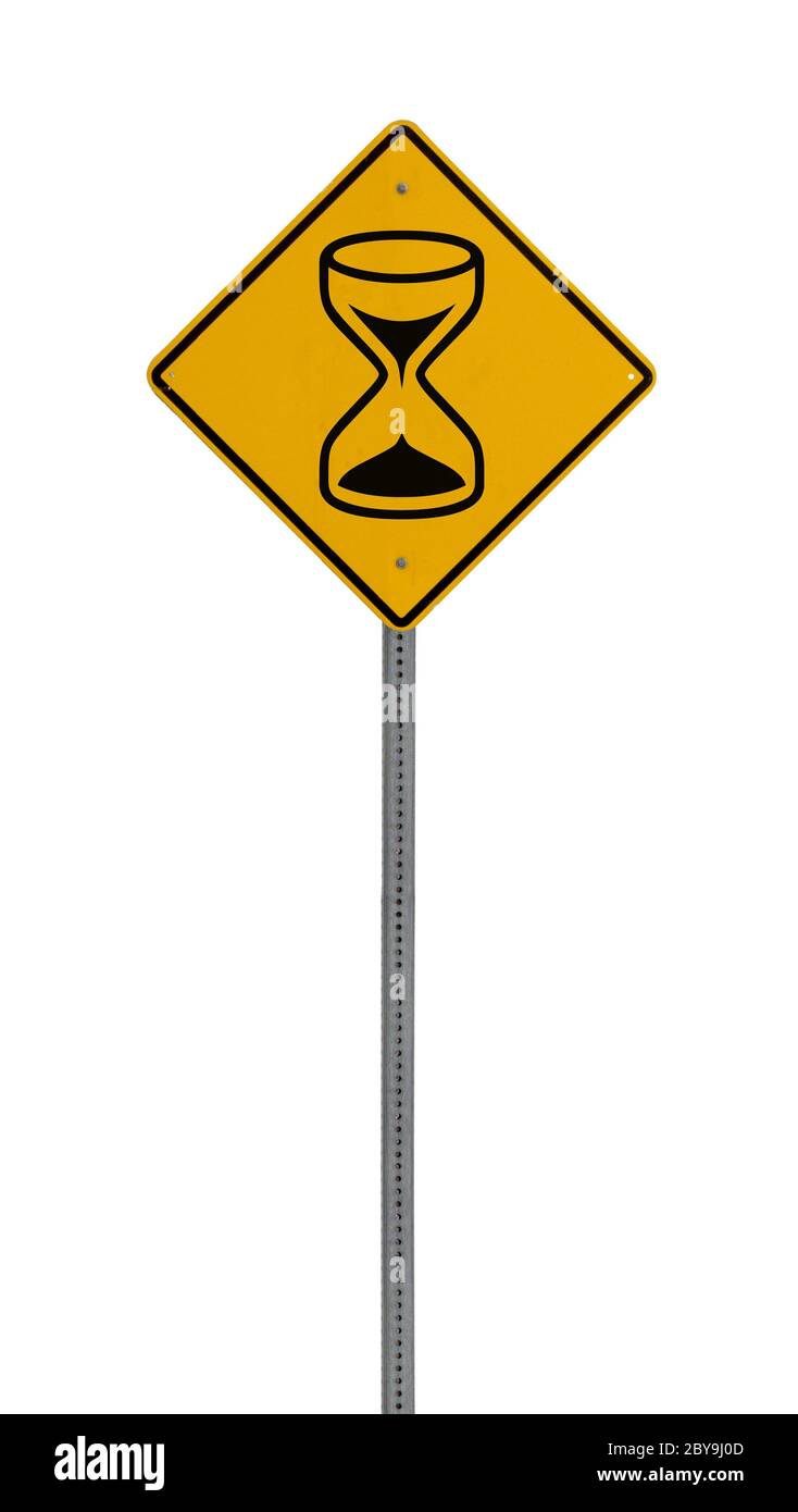 Time warning symbol hi-res stock photography and images - Alamy