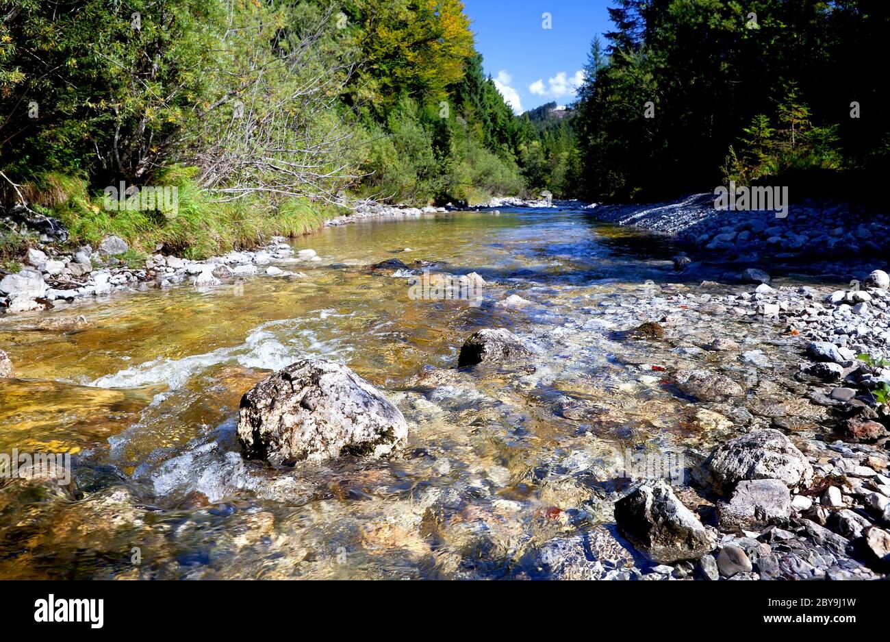 fresh mountain river Stock Photo - Alamy