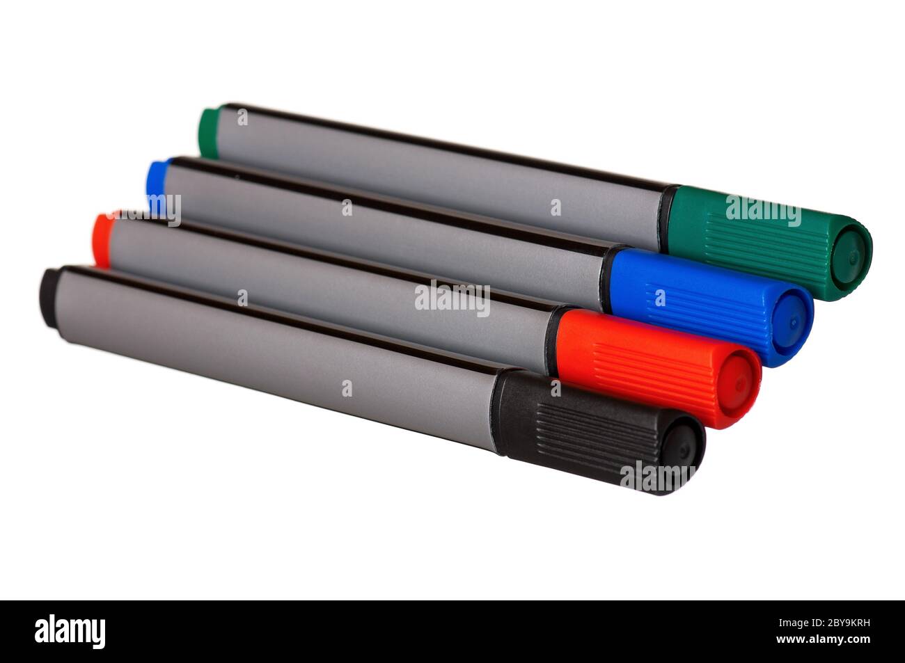Four markers hi-res stock photography and images - Alamy