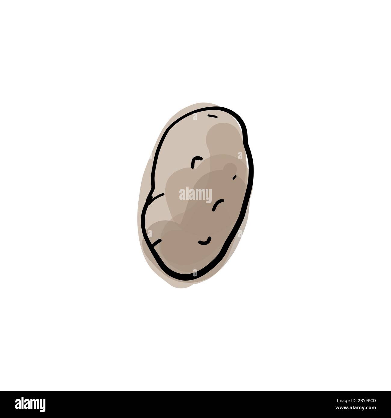 Chibi Potato Drawing