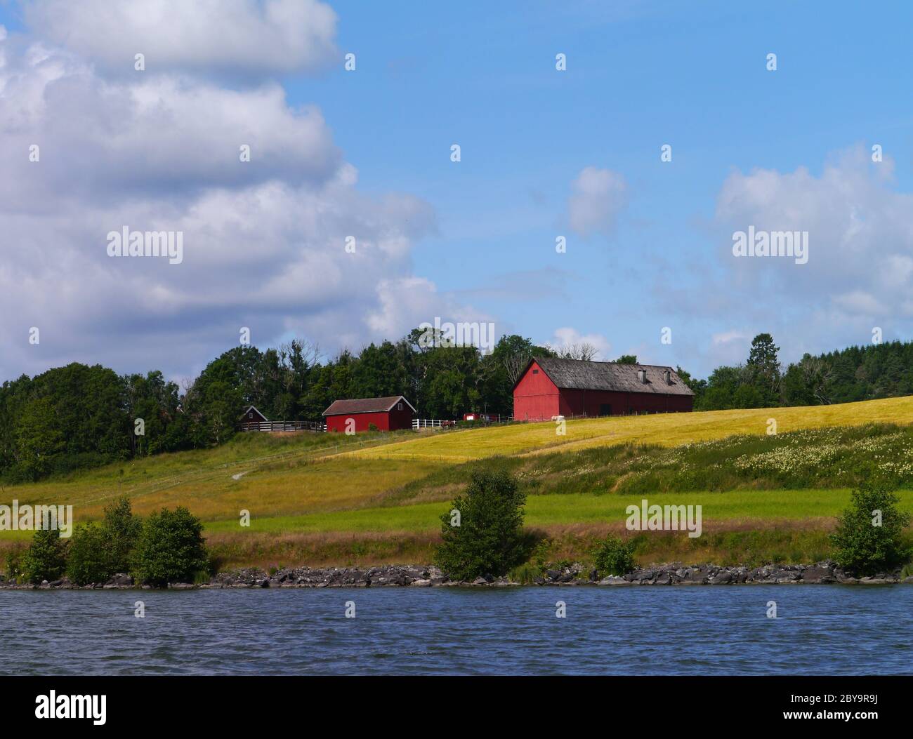 farmhouse in sweden Stock Photo - Alamy