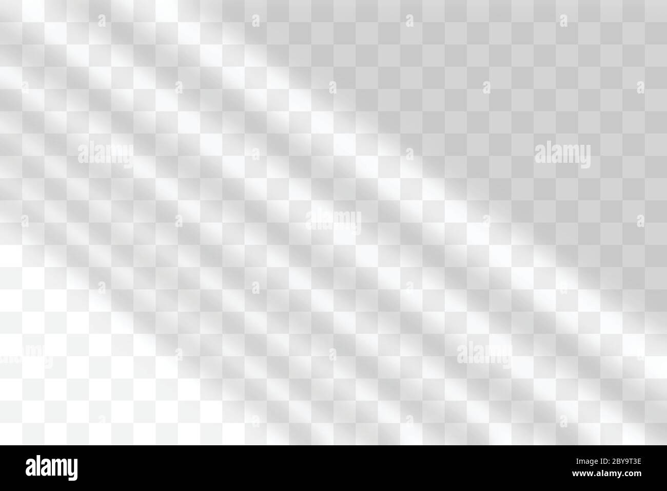 Vector transparent window shadow. Light effect overlay. Mesh grid ...