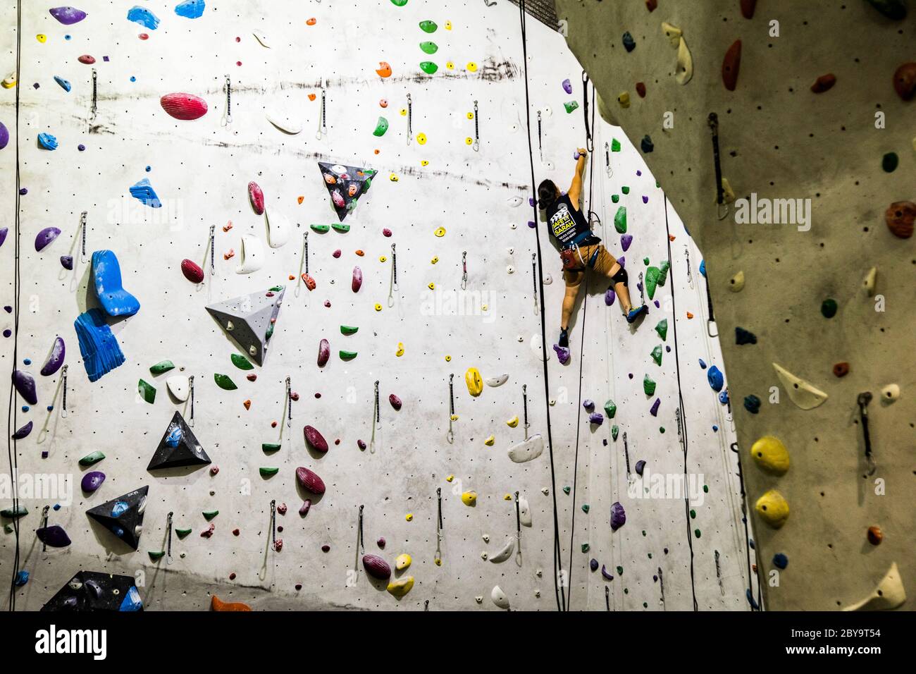 The Stronghold Climbing Gym, Rock Climbing Wall, Brewery Art Colony ...