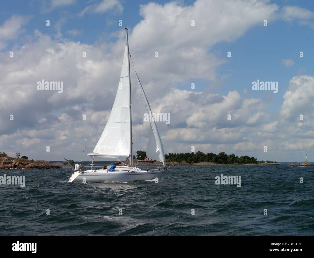 sailing in sweden Stock Photo - Alamy