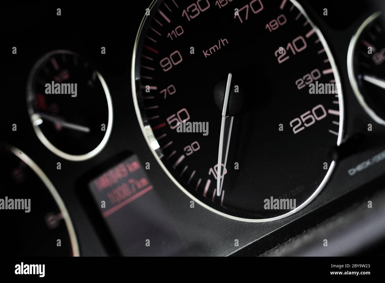 Close up modern car dashboard Stock Photo - Alamy