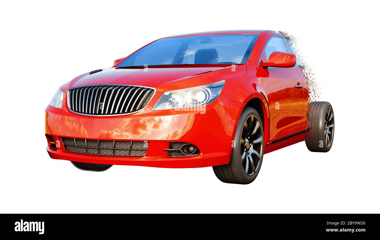 The transition car Cut Out Stock Images & Pictures - Alamy