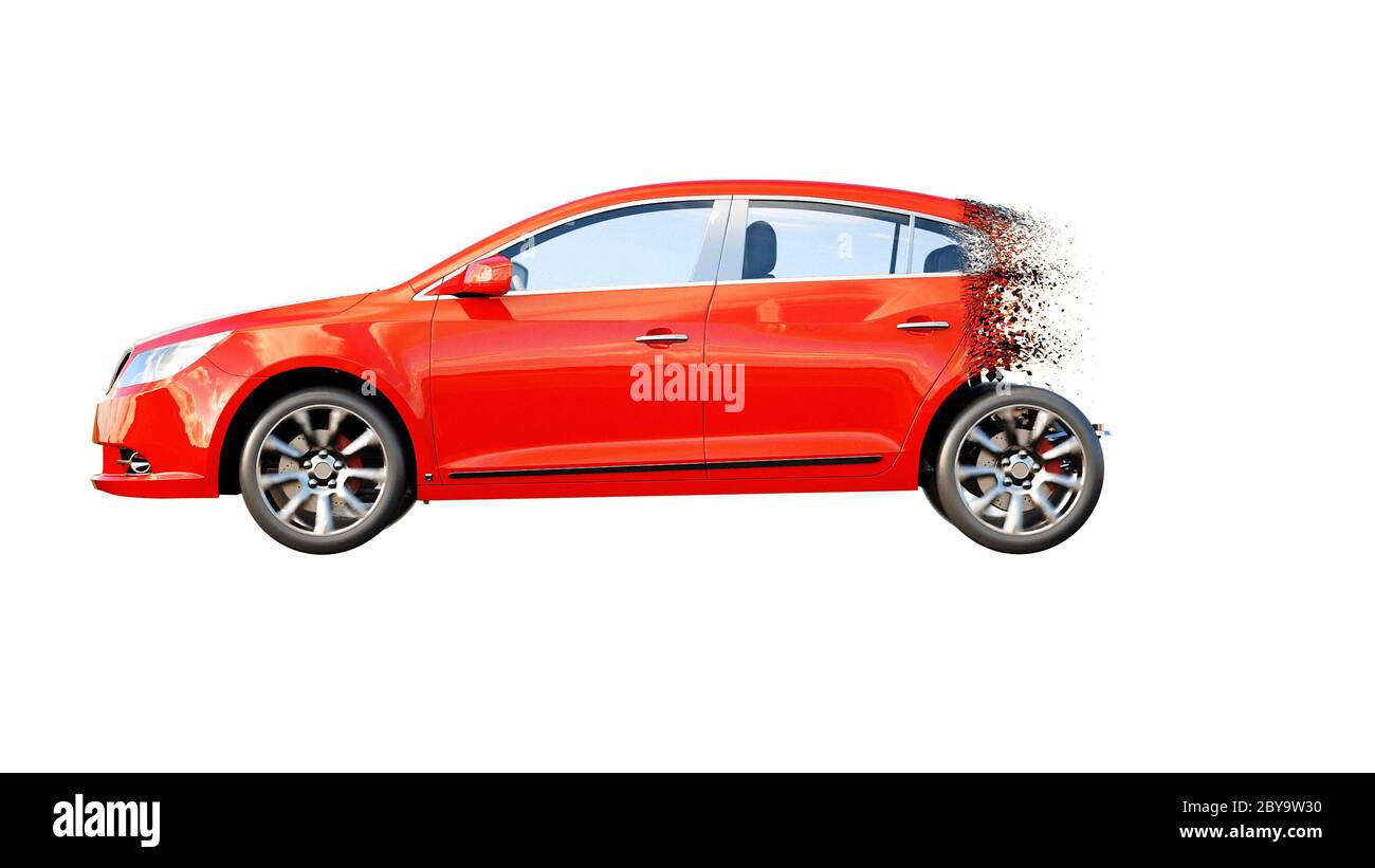 The transition car Cut Out Stock Images & Pictures - Alamy
