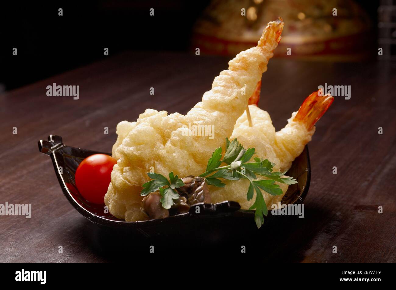 Tempura cooking japanese hi-res stock photography and images - Alamy