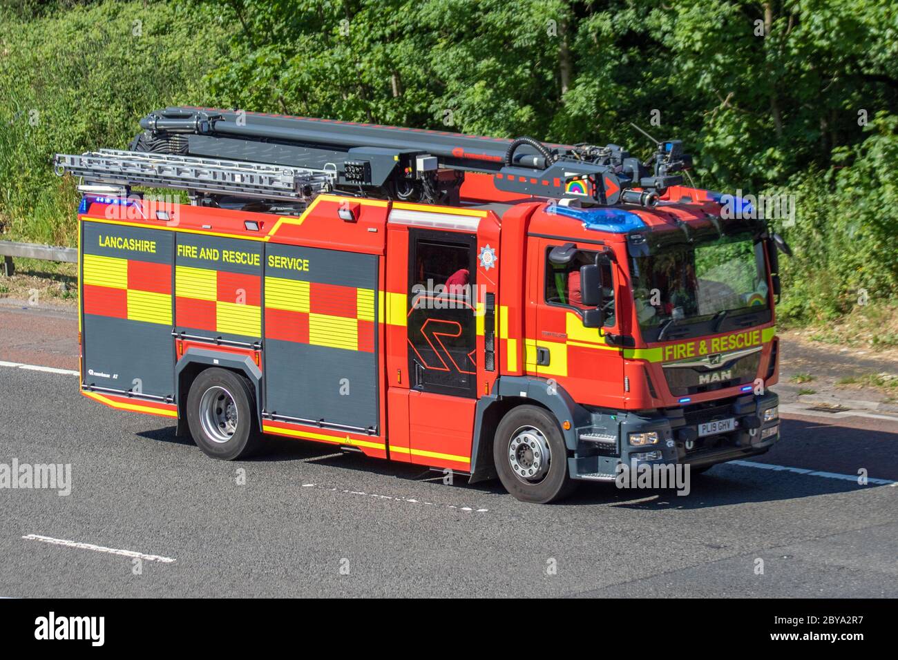 Fire & emergency rescue vehicle, uk, fire engine, red truck, engine ...