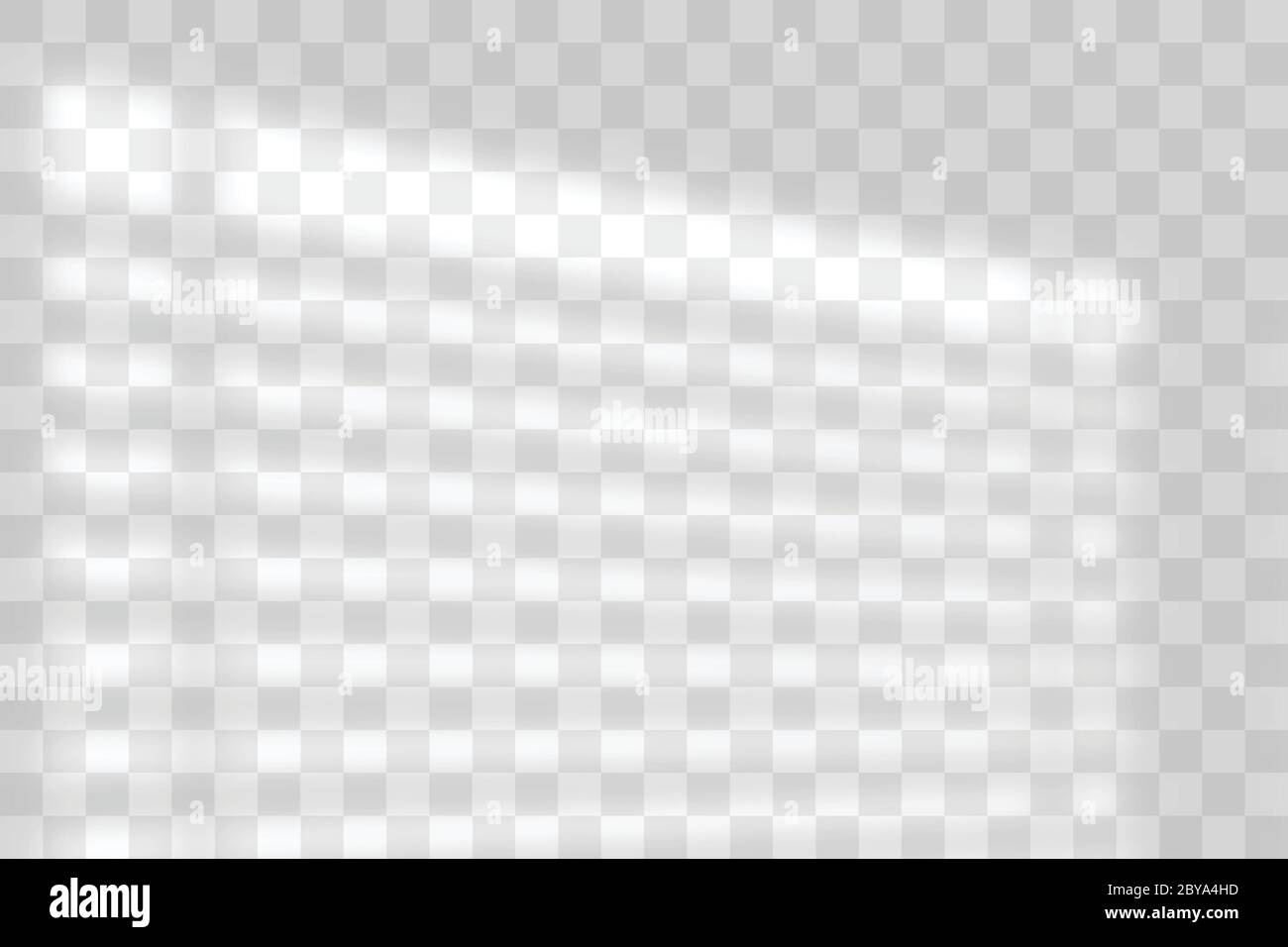 Vector transparent window shadow. Light effect overlay. Mesh grid ...