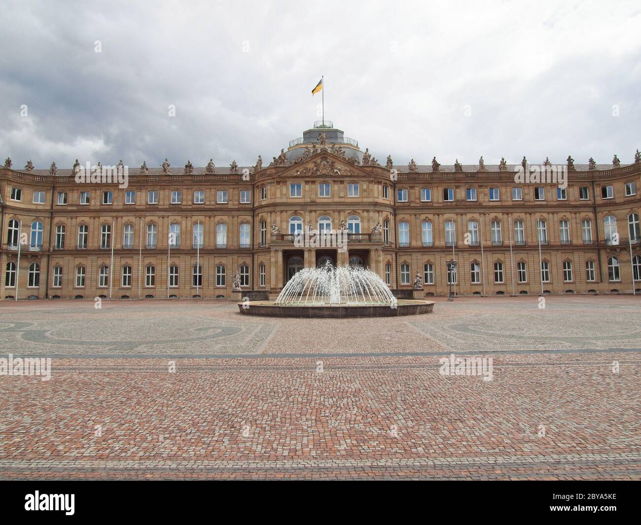 Neues Schloss (New Castle) Stuttgart Stock Photo - Alamy