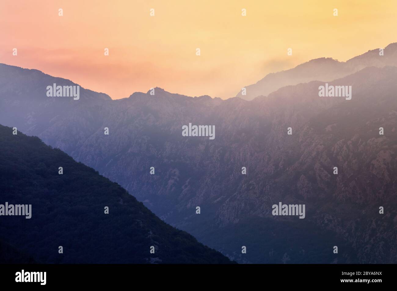 Yellow colored mountain rock hi-res stock photography and images - Alamy