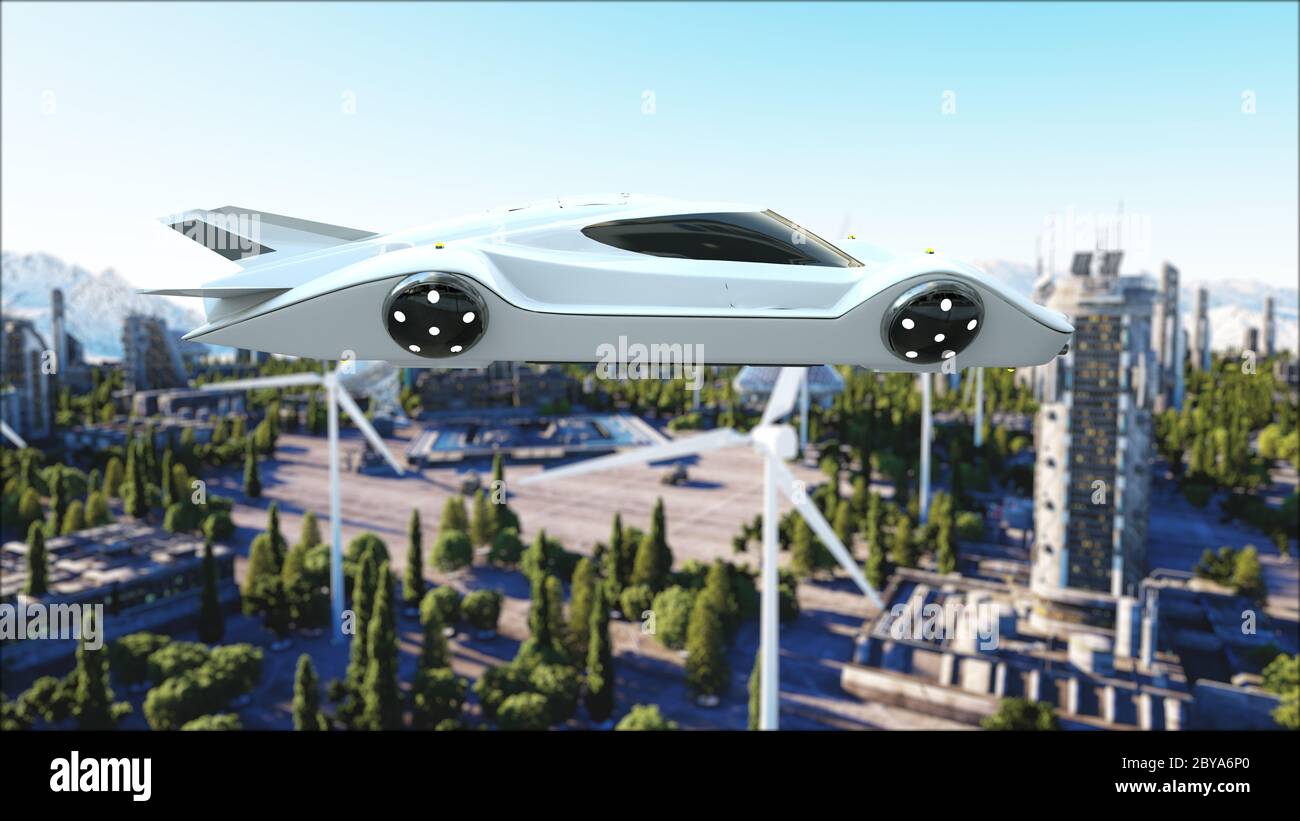 Future Transportation Flying Cars
