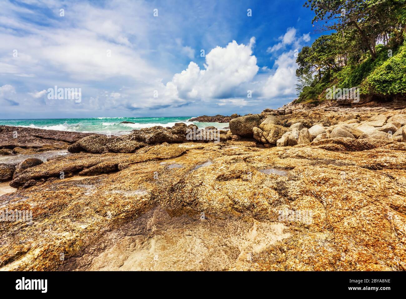 Exotic tropical beach Stock Photo - Alamy