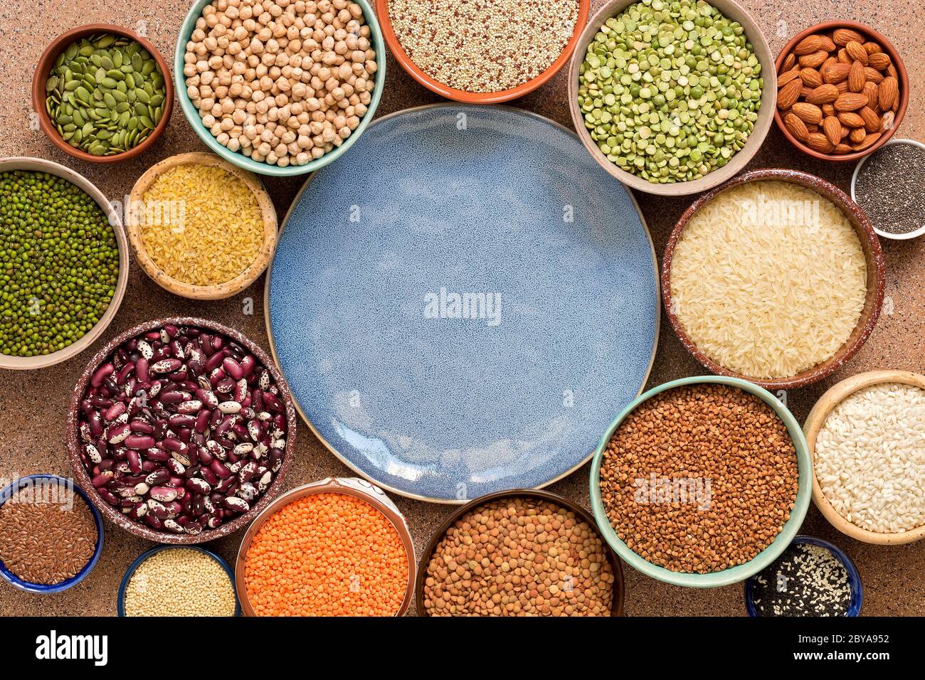 Legumes grains seeds hi-res stock photography and images - Alamy