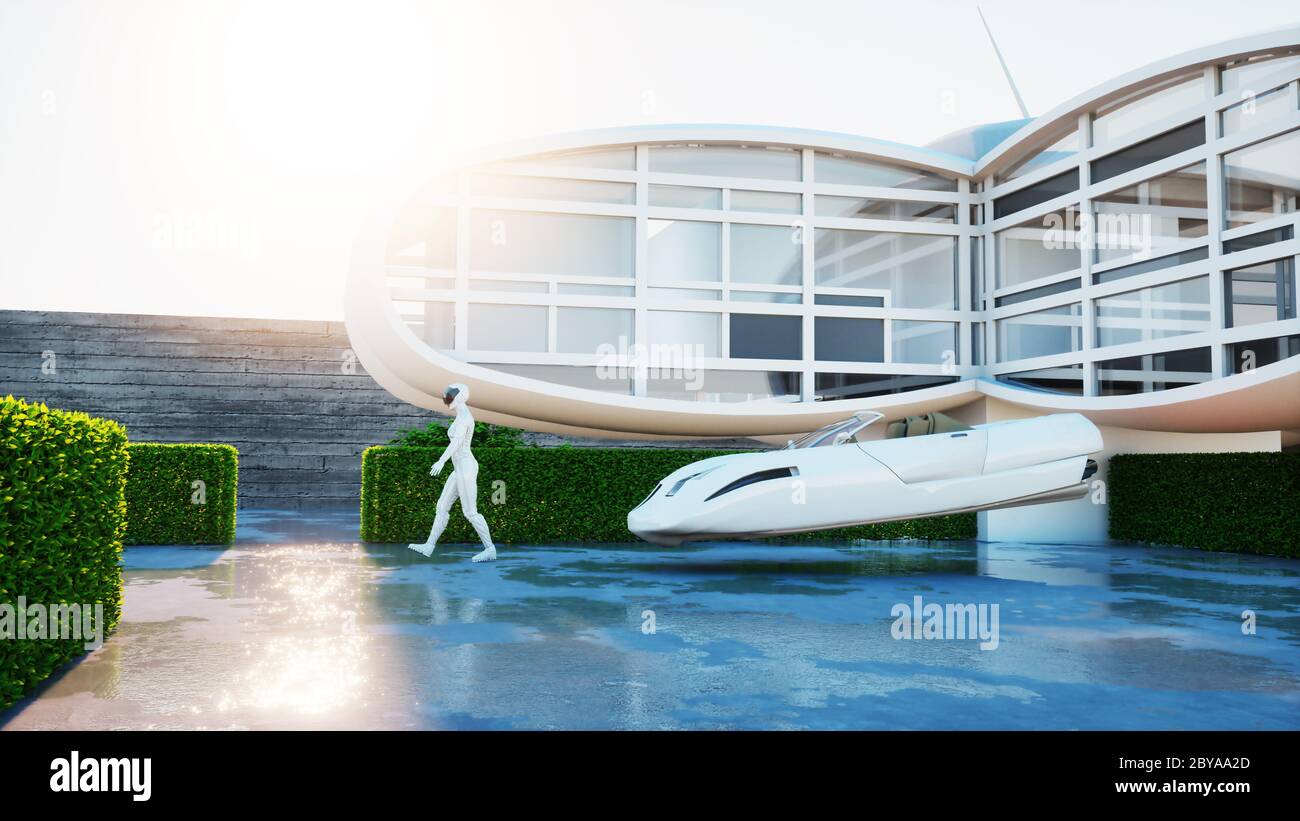 Future Houses In Space