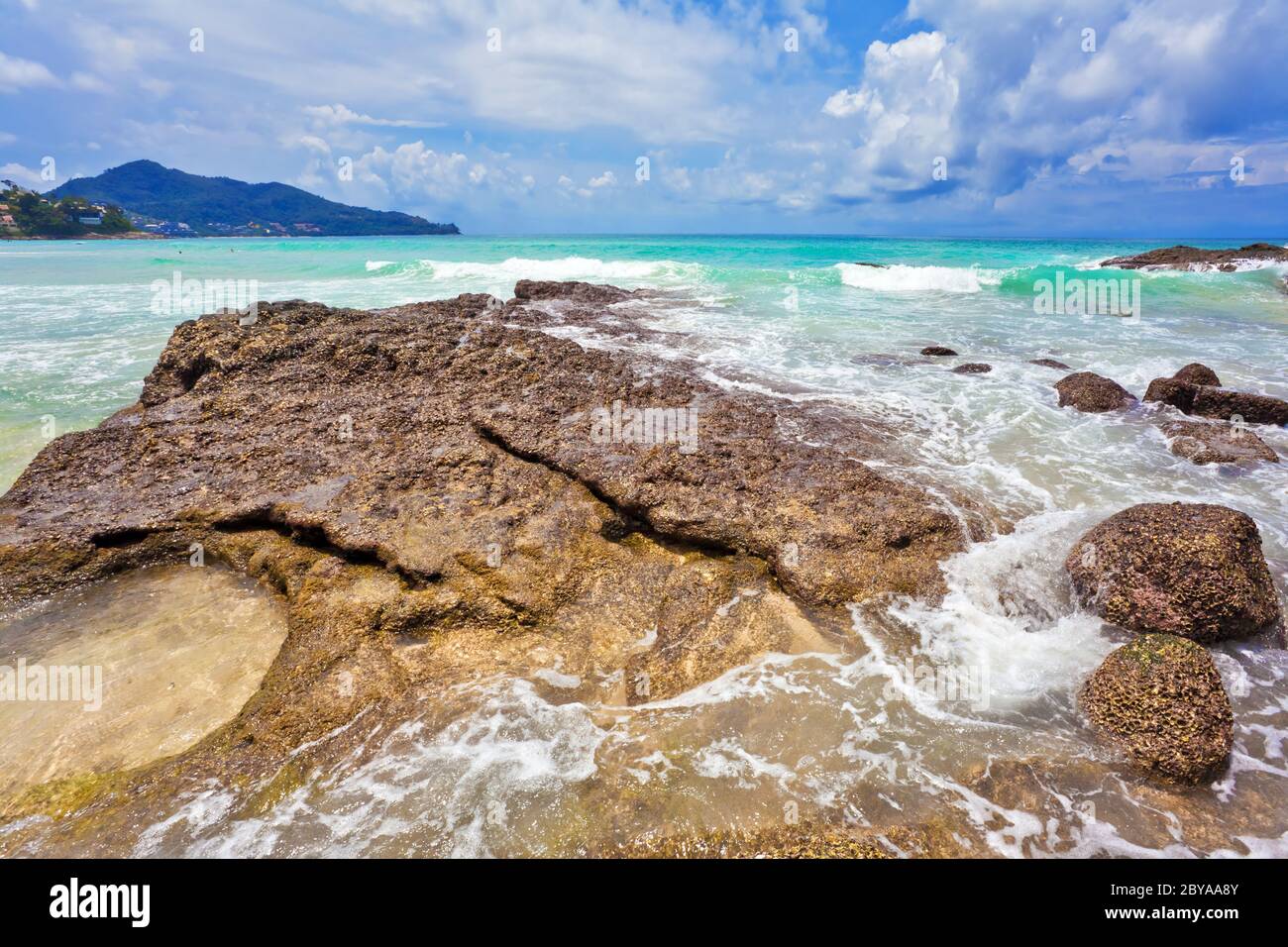Exotic tropical beach Stock Photo - Alamy