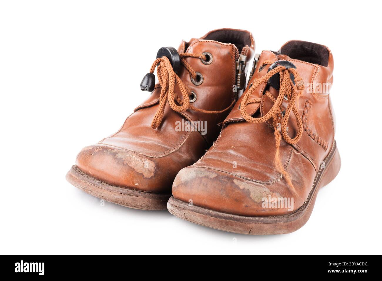 Old shoes Cut Out Stock Images & Pictures - Alamy
