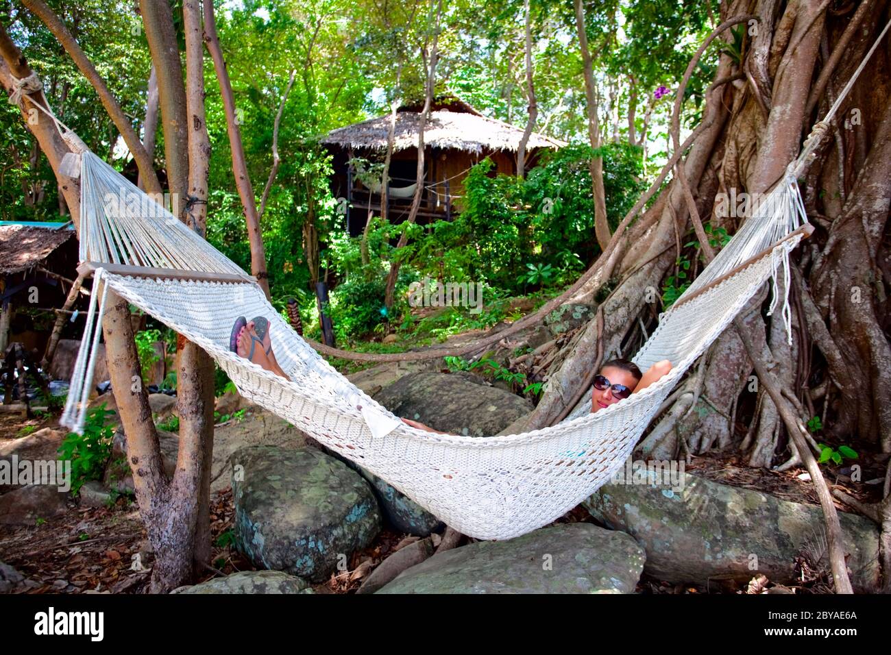 Girl in lounge hi-res stock photography and images - Alamy