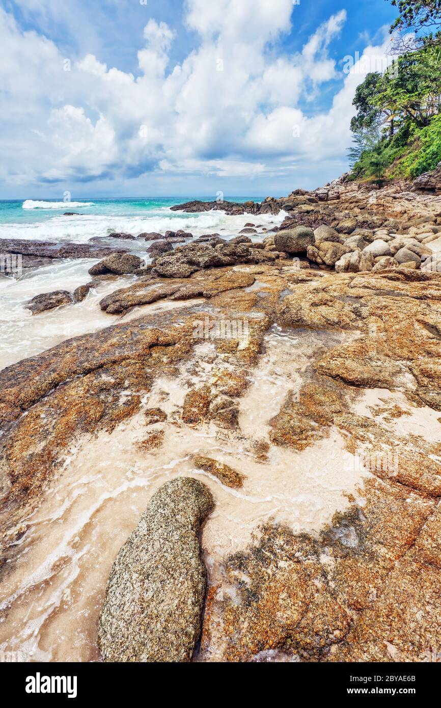 Exotic tropical beach Stock Photo - Alamy