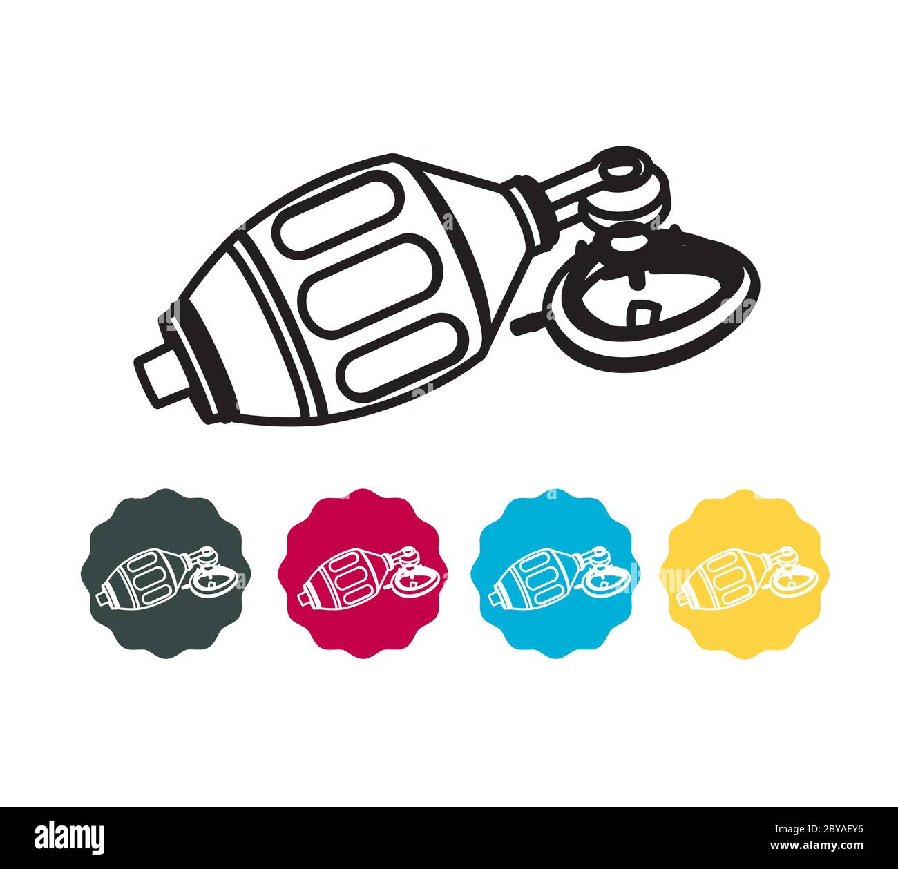 Non invasive ventilation Stock Vector Images - Alamy