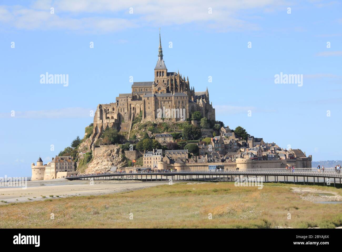 Mont Saint Michel Abbey in Normandy, France Stock Photo - Alamy