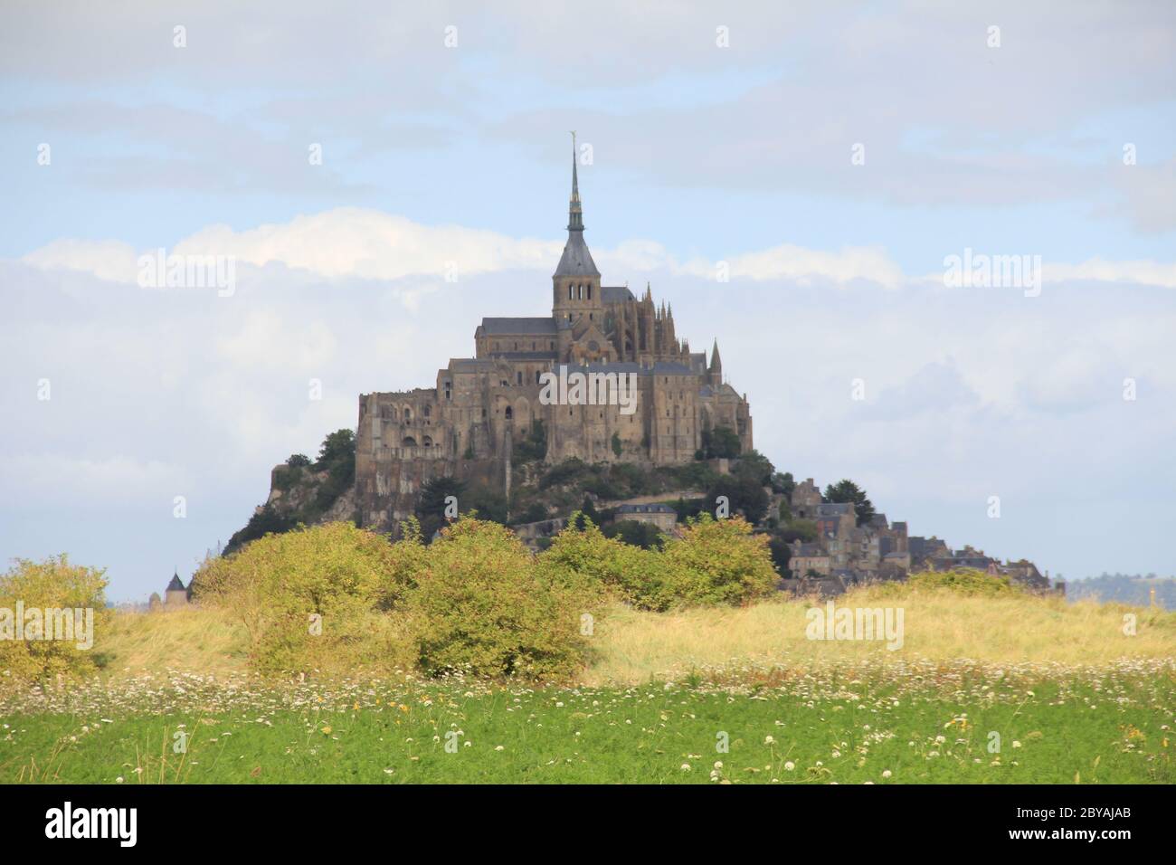 Mont Saint Michel Abbey in Normandy, France Stock Photo - Alamy