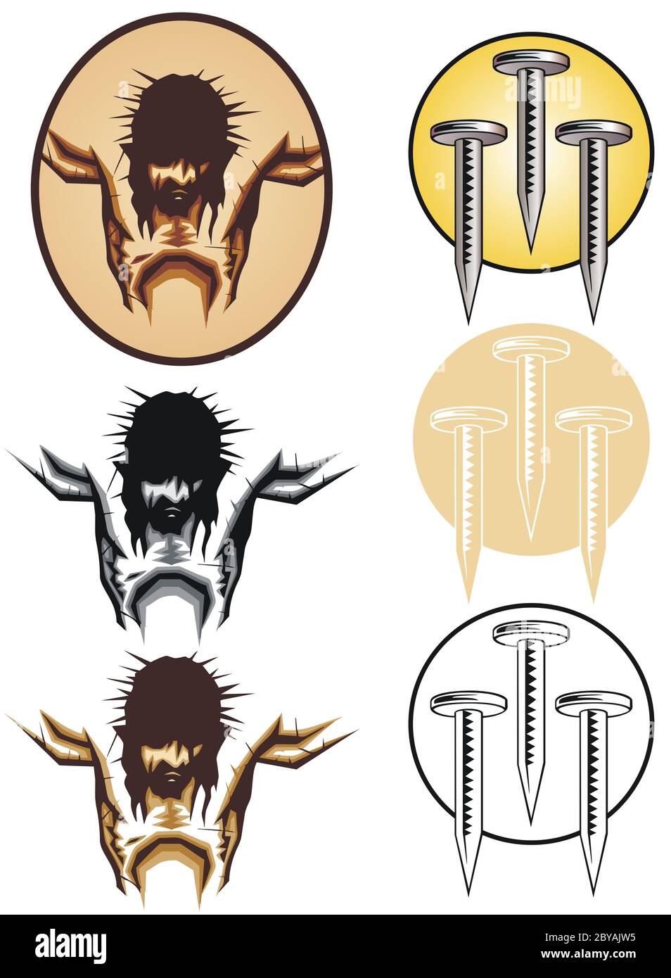 Nails crucifixion High Resolution Stock Photography and Images - Alamy