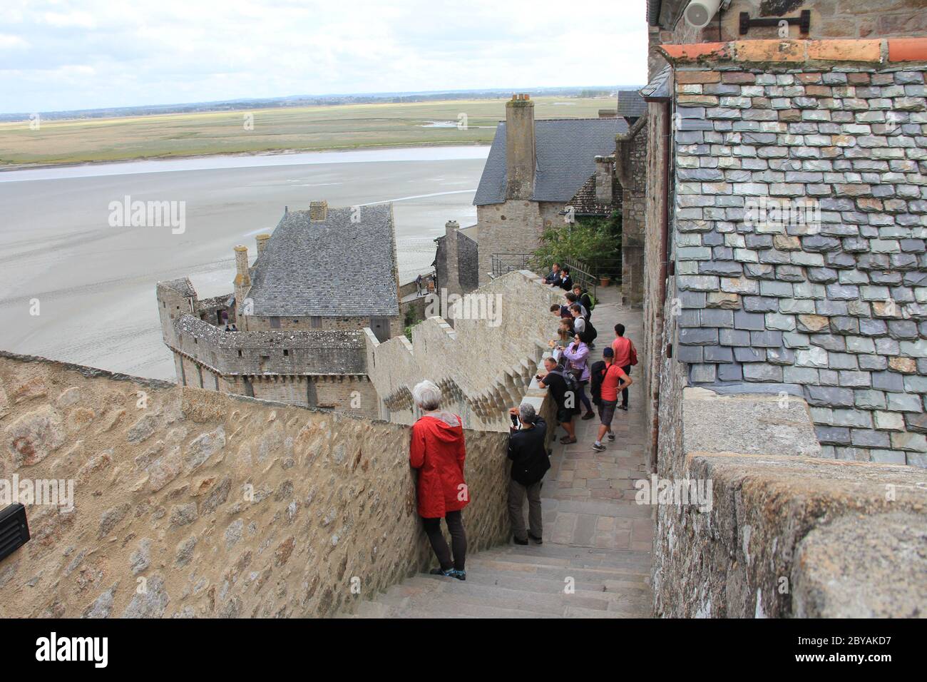 Mont Saint Michel Abbey in Normandy, France Stock Photo - Alamy