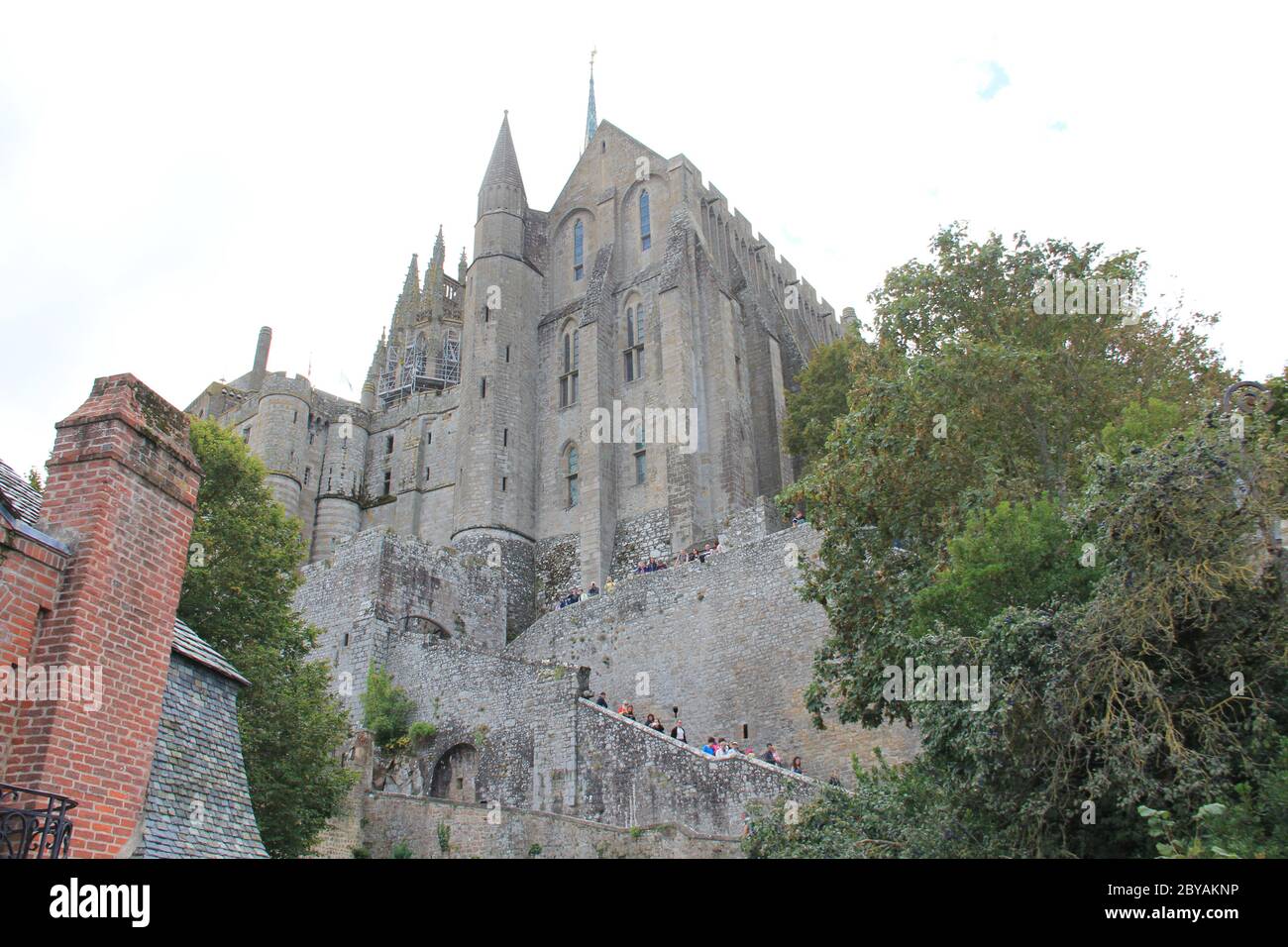 Mont Saint Michel Abbey in Normandy, France Stock Photo - Alamy