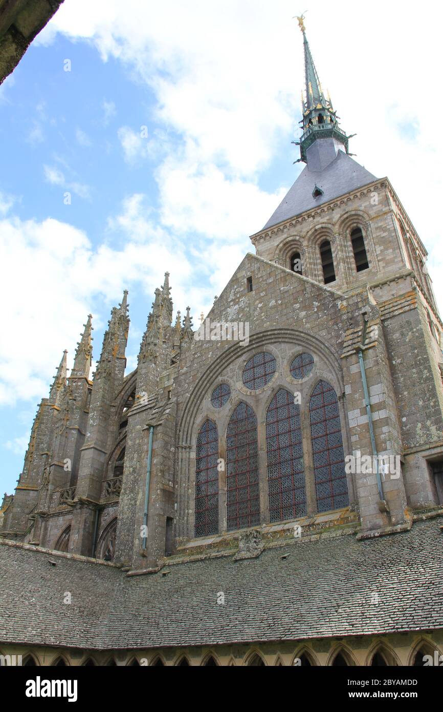Mont Saint Michel Abbey in Normandy, France Stock Photo - Alamy