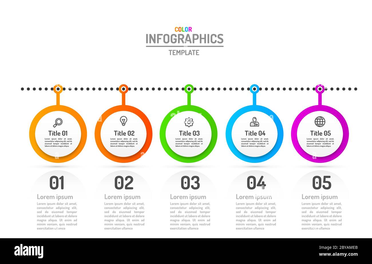 Infographics creative concept, business info templates option, data ...