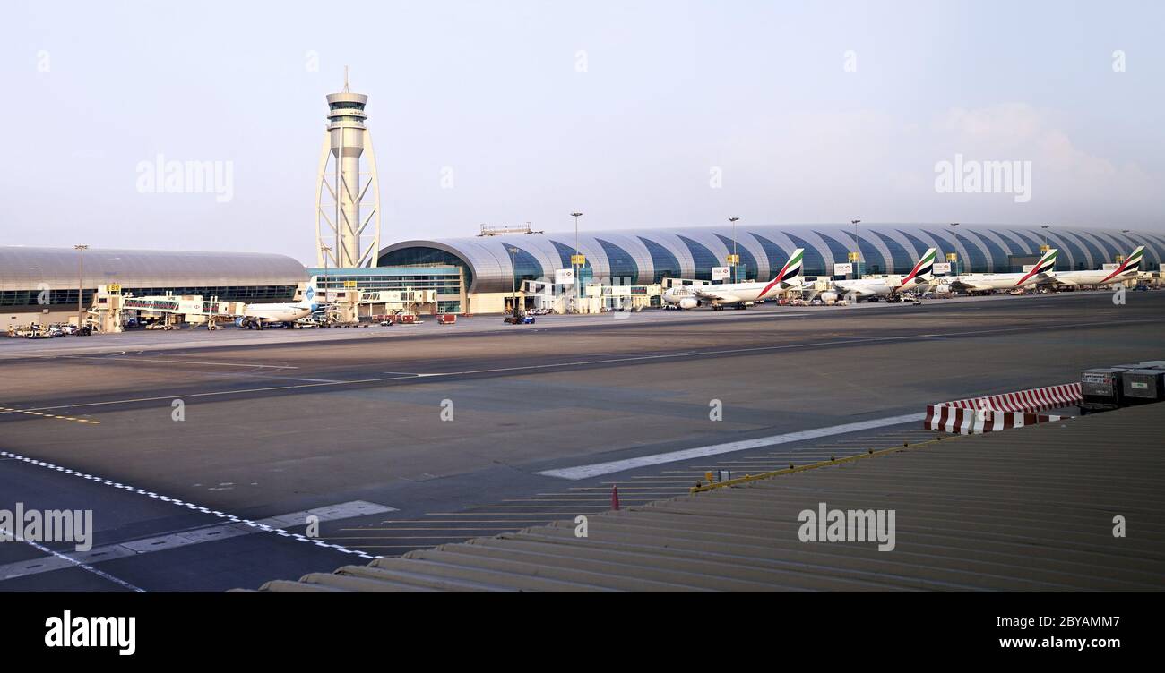 International Airport in Dubai. UAE Stock Photo - Alamy