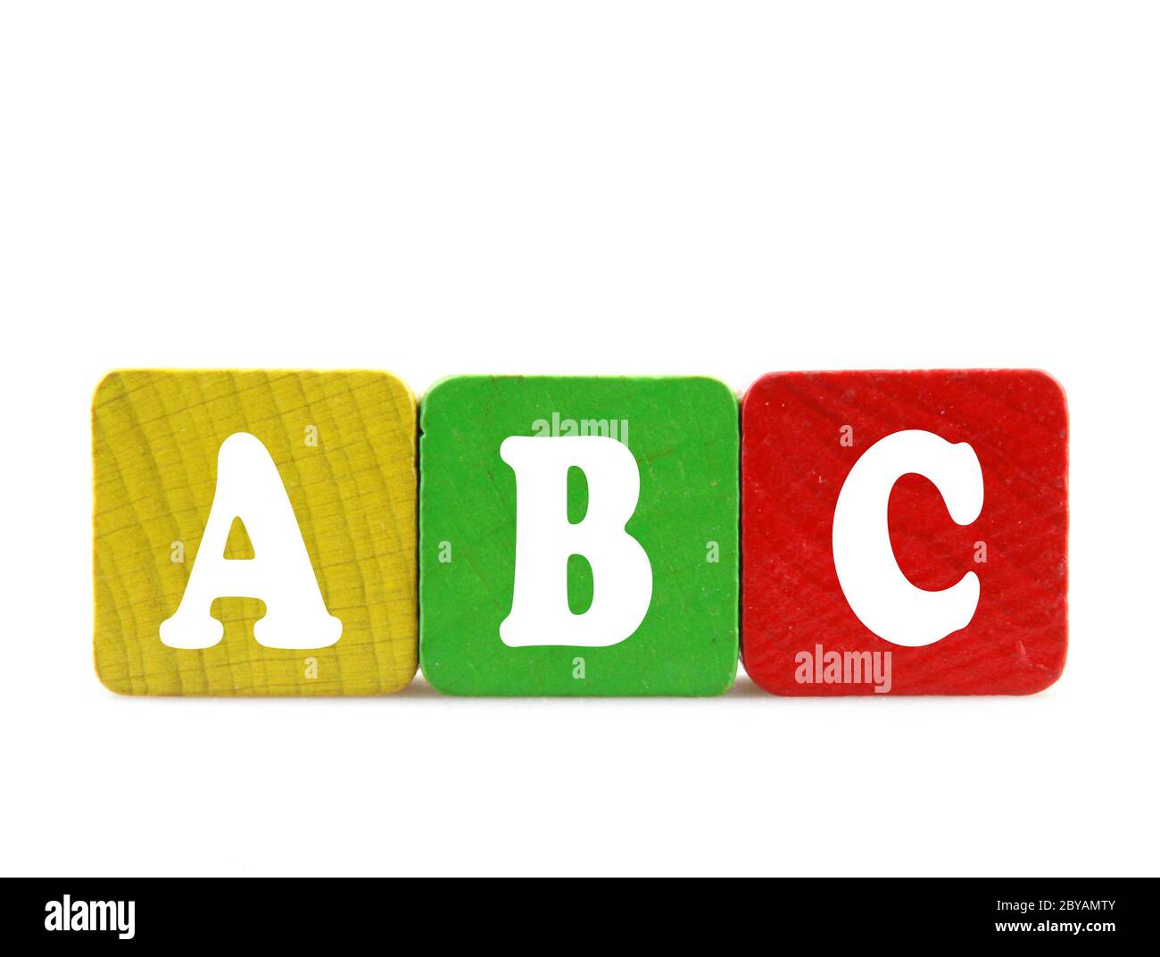 Abc blocks hi-res stock photography and images - Alamy