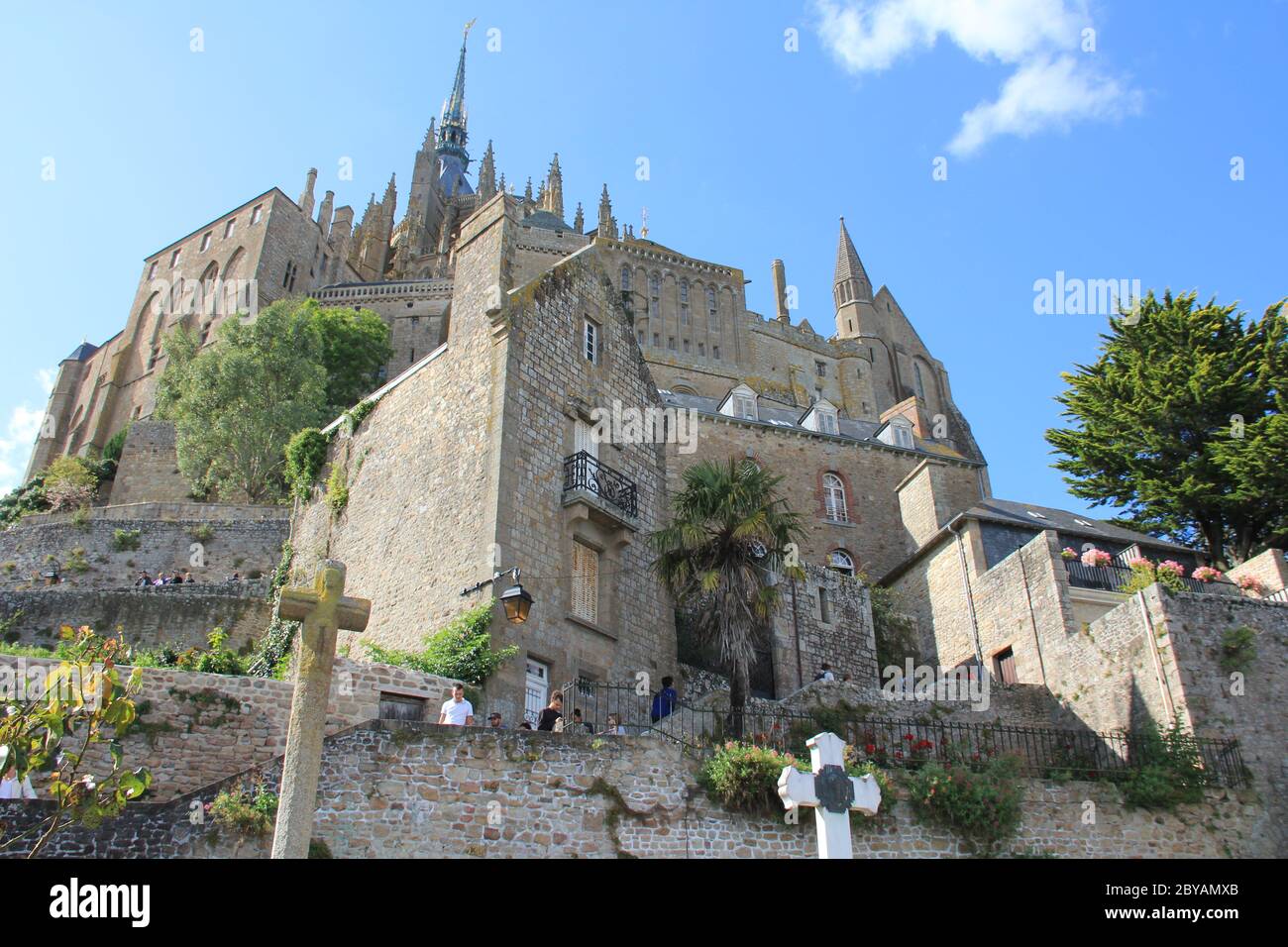 Mont Saint Michel Abbey in Normandy, France Stock Photo - Alamy