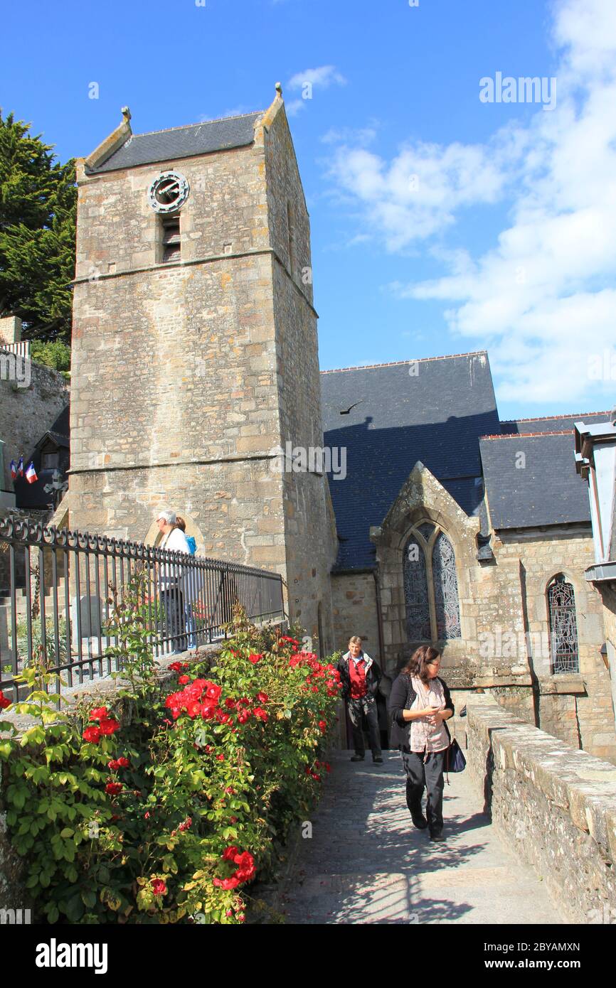 Mont Saint Michel Abbey in Normandy, France Stock Photo - Alamy