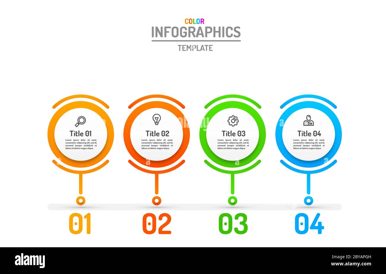 Infographics creative concept, business info templates option, data ...