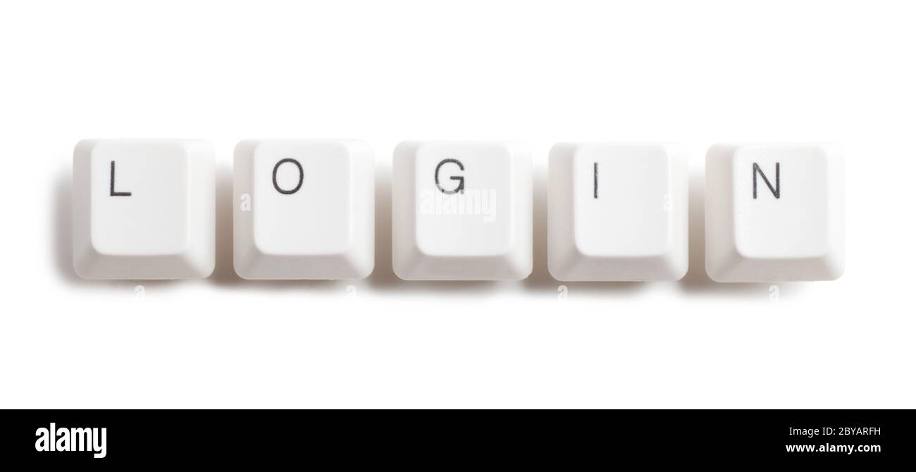 Login background Cut Out Stock Images & Pictures - Alamy