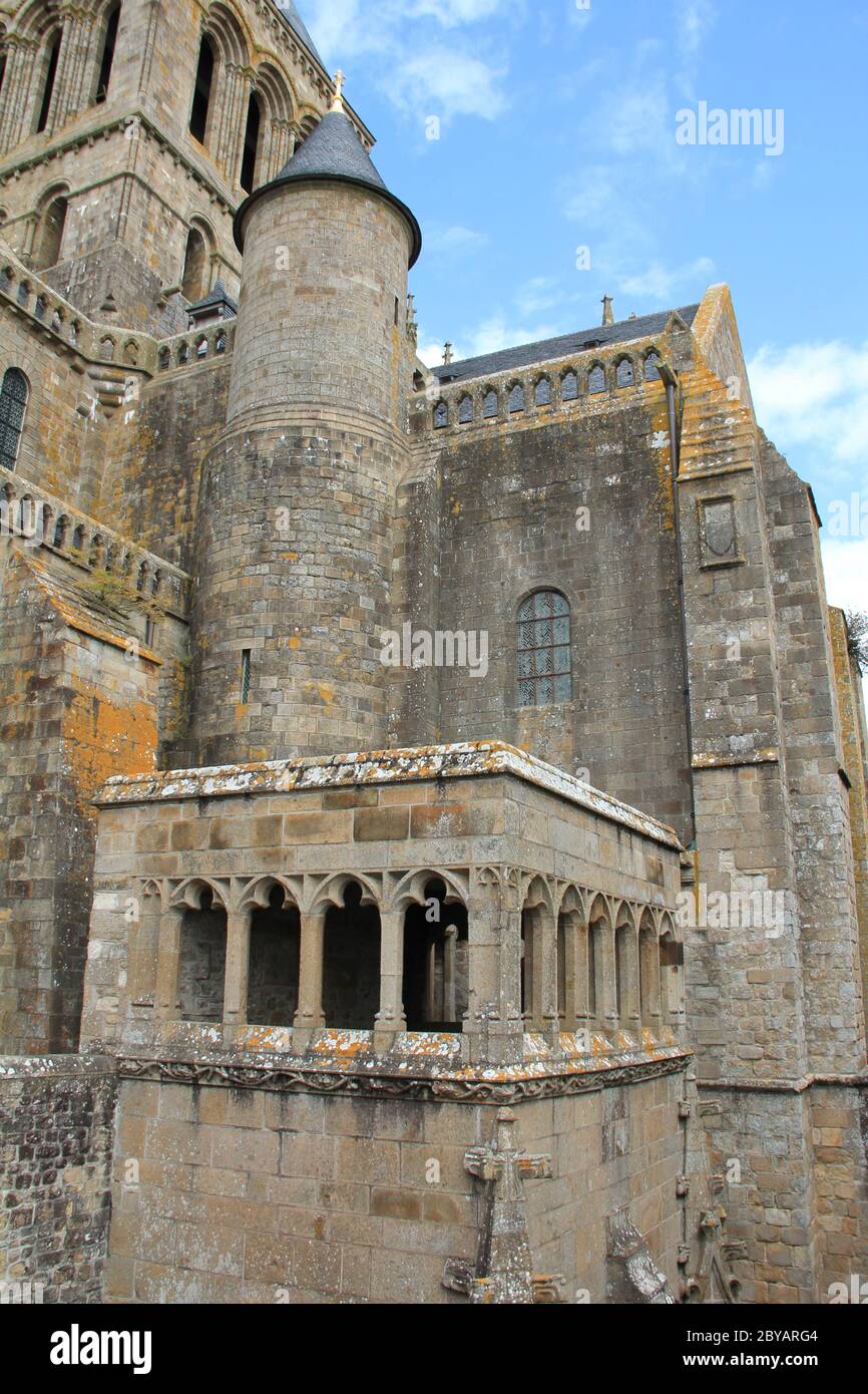 Mont Saint Michel Abbey in Normandy, France Stock Photo - Alamy
