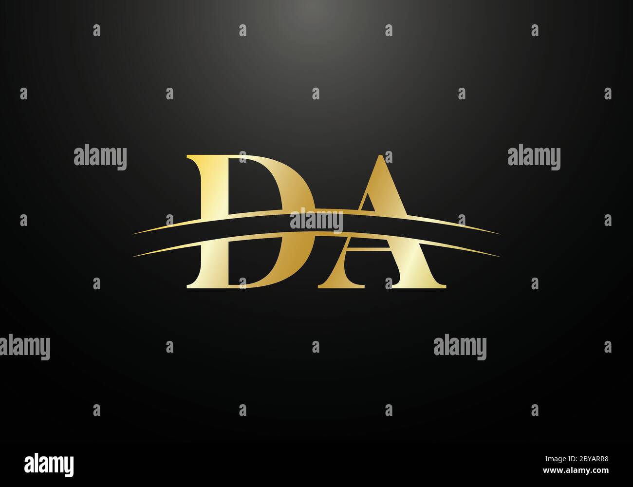 Initial Monogram Letter DA Logo Design Vector Template. DA Letter Logo ... Initial Monogram Letter DA Logo Design Vector Template. DA Letter Logo ...
