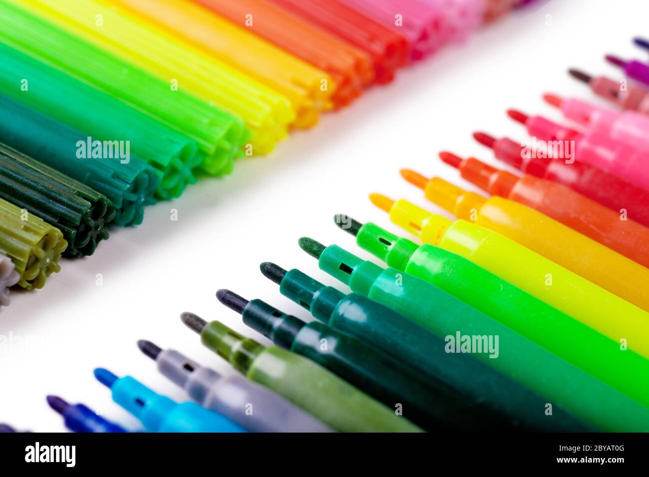 Coloring felt pens hi-res stock photography and images - Alamy