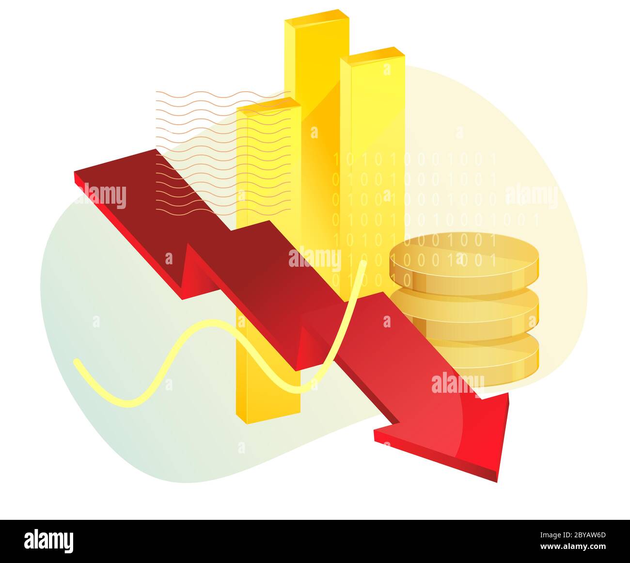 Economic slowdown Stock Vector Images - Alamy