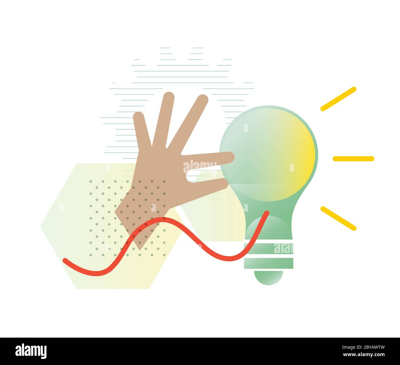 Spreading ideas Stock Vector Images - Alamy