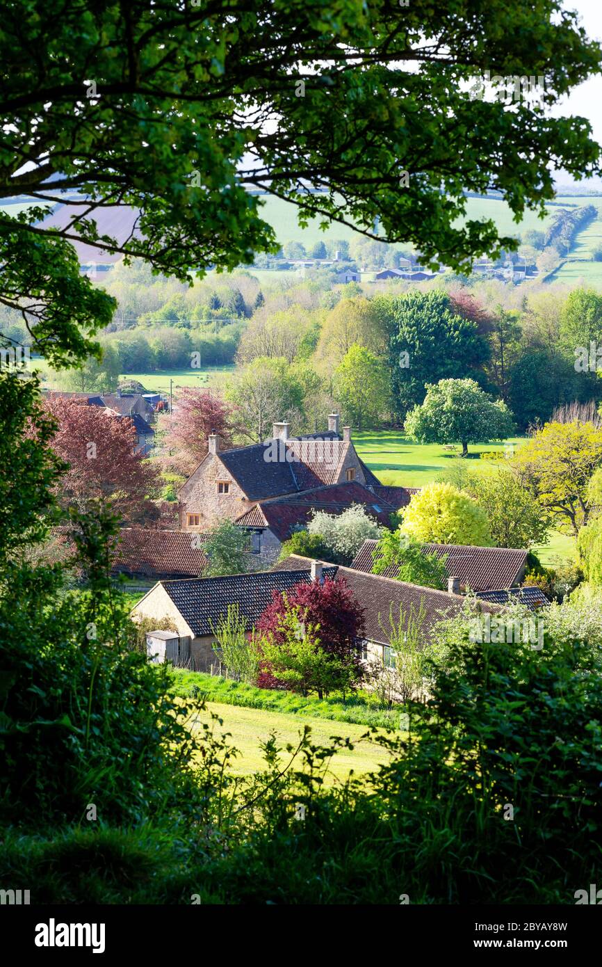 East Chinnock Village in Somerset Stock Photo - Alamy
