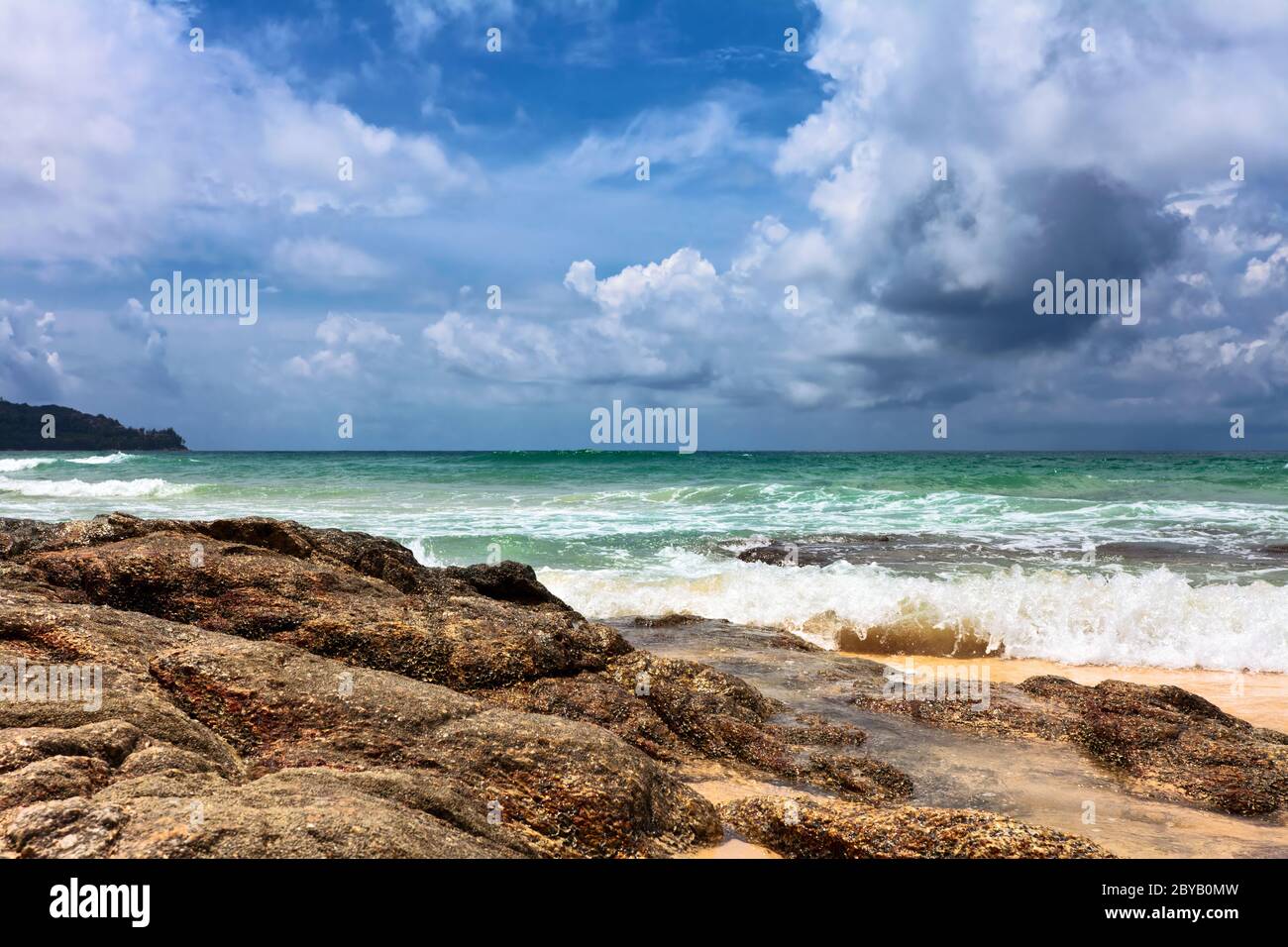 Exotic tropical beach Stock Photo - Alamy