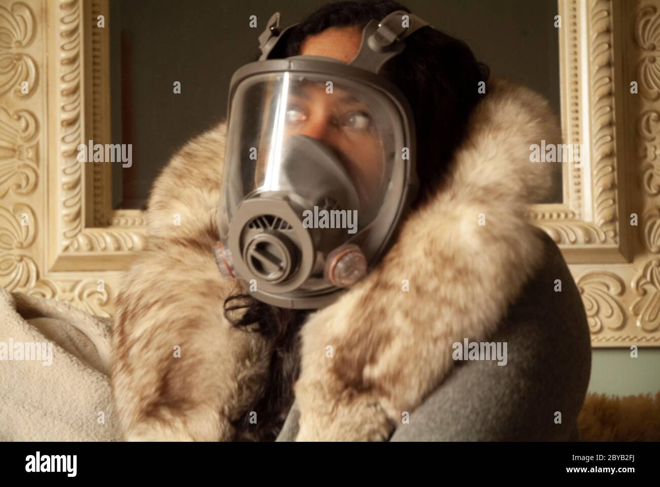 Gas Mask Fashion Photography